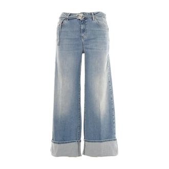 Liu Jo Femme, Jeans, Bleu, Taille: W30 B.Up Good Cropped H.w