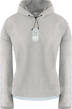Puma x Helly Hansen Damen Grauer Polar Fleece Hoodie
