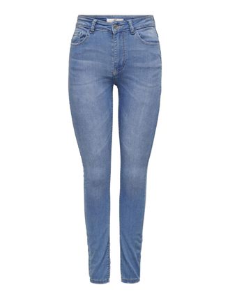 Jacqueline de Yong JdY Damen JDYNEWNIKKI LIFE REG SKN LB DNM NOOS Jeans, Light Blue Denim, M/30