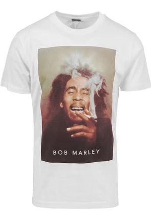 Mister Tee Homme Bob Marley Smoke Tee T Shirt, Blanc, L EU