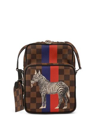 Louis Vuitton sac &agrave; bandouli&egrave;re Damier (2016) - Marron