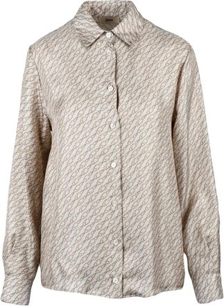 Herno Femme, Blouses et Chemises, Beige, Taille: 40 FR Chemise Herno