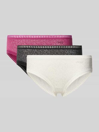 sloggi Slip aus Baumwoll-Mix Modell GO CRUSH im 3er-Pack