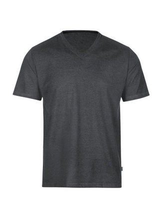 Trigema T-Shirt TRIGEMA V-Shirt DELUXE Baumwolle (1-tlg)