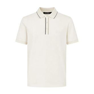 Karl Lagerfeld Polo - Homme - Tops - Beige - Taille: S