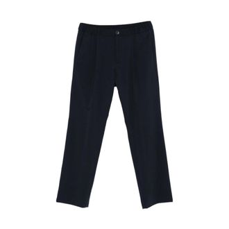 Herno Homme, Pantalons, Bleu, Taille: L Cropped Pantalons