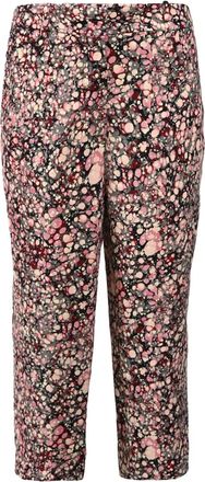 Victoria Beckham pantalon à imprimé graphique - Noir