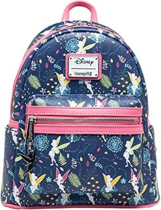 Loungefly Disney Sac à dos rose Fée Clochette phosphorescente pour femme Multicolore Taille unique, multicolore, Taille unique