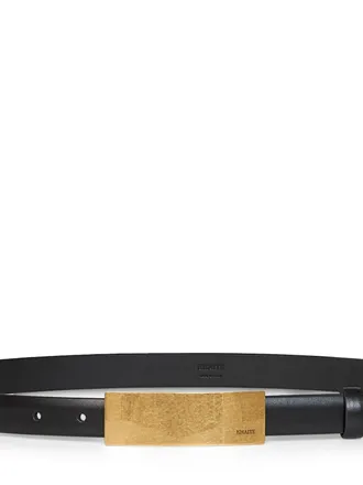 Khaite Womens Belt Berlin Black Calfskin
