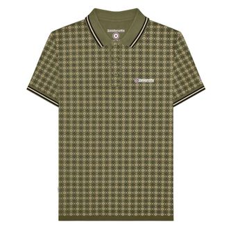 Lambretta SS25 Poloshirt f&uuml;r Herren (Khakigr&uuml;n)