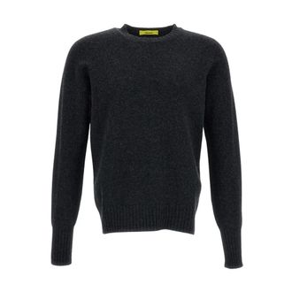 Drumohr Rundhals-Strickpullover - - Knitwear - Herren - Grau - 2XL