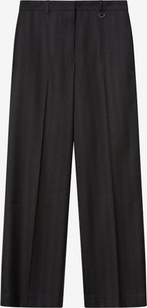 Isabel Marant Pantalon Noanda En Laine - Femme - Fonc&eacute; Anthracite - Taille34 - Isabel Marant