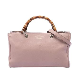 Gucci Pre-owned Medium Bamboo Shopper - - Pre-owned - Damen - Rosa - ONE SIZE