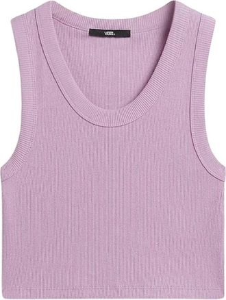 Vans Rib Tank Top - - Knitwear - Damen - Rosa - L