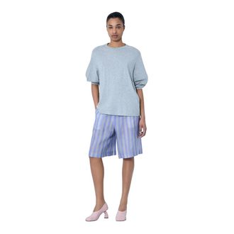 Dries Van Noten Femme, Shorts, Multicolore, Taille: 40 FR Striped Relaxed Shorts
