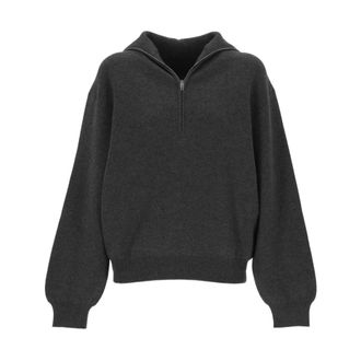 Balenciaga Back-to-Front High Neck Pullover - - Knitwear - Damen - Schwarzk - XS