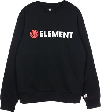 Element Schwarzer Rundhals-Sweatshirt f&uuml;r M&auml;nner - - Sweatshirts & Hoodies - Herren - Schwarzk - XL