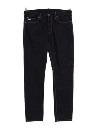 Emporio Armani Straight Leg Jeans - Blau