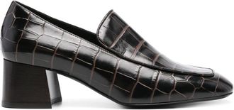 Toteme escarpins à talon épais 55 mm - Marron