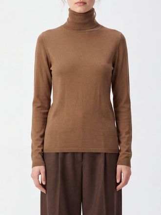 Max Mara Schmal geschnittener Langarm-Rollkragenpullover aus reiner Wolle