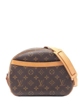 Louis Vuitton sac &agrave; bandouli&egrave;re monogramm&eacute; Blois (2002) - Marron
