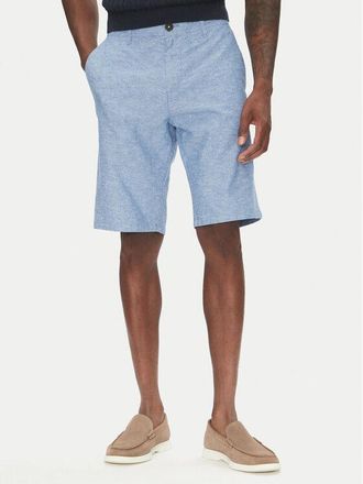 Tom Tailor Stoffshorts 1044712 Blau Regular Fit