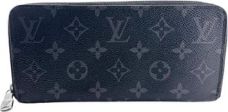 Louis Vuitton Pre-owned Portefeuille Long Monogram Eclipse (bi-pli) - Homme - Pre-owned - Noir - Taille: ONE Size