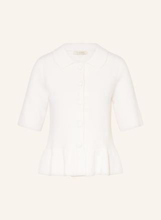 Lilienfels Lilienfels Strickjacke Mit 3/4-Arm Und Cashmere weiss