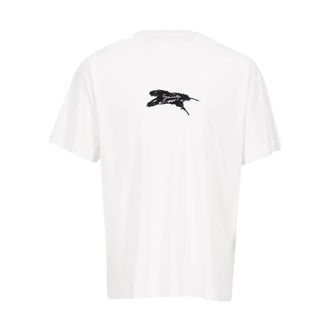 Givenchy Minimalistisches Baumwoll-T-Shirt - - Tops - Herren - Wei&szlig; - M