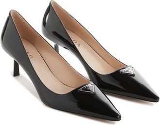 Prada Escarpins en cuir verni