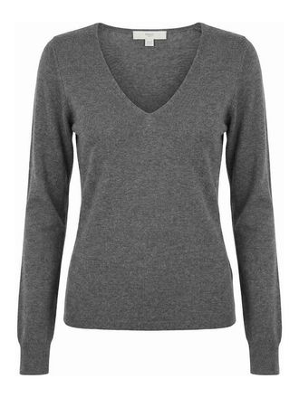 Malo Pull &Agrave; Col V - Gris