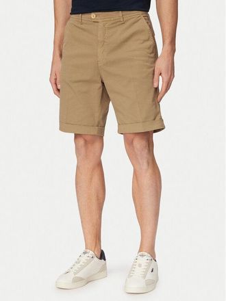 Aeronautica Aeronautica Militare Stoffshorts 261BE0278UCT04292 Beige Regular Fit