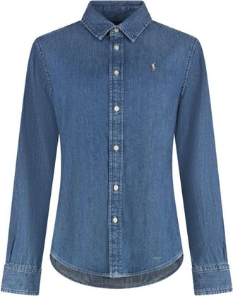 Polo Ralph Lauren Damen, Blusen & Hemden, Blau, 2XSGr&ouml;&szlig;e