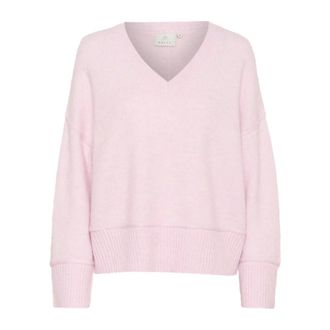 Kaffe Damen, Strickwaren, Lila, LGr&ouml;&szlig;e