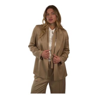 PESERICO Damen, Jacken, Beige, MGr&ouml;&szlig;e