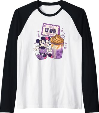 Disney Mickey & Minnie Will Ube Mine? Valentines Day Gift Raglan