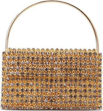 VANINA pochette Nuances à ornements en cristal - Marron