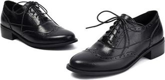 Generic Chaussures Plates r&eacute;tro pour Femmes &eacute;l&eacute;gantes et Confortables pour Un Style d&eacute;contract&eacute; et Moderne en Toute Occasion (Black, 48.00)