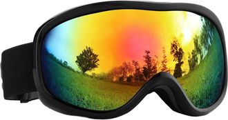 Generic Skibrille,Doppelte Schicht Sportbrillen - High Definition Schutzbrillen,Geeignet für Ski, Radfahren, Outdoor-Sport, Motorrad, Snowboard, Dirtbike