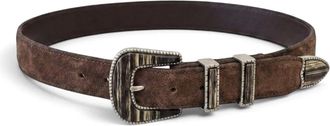 Alberto Luti Homme, Accessoires, Brun, Taille: 100 CM Western Ranger 696/35 Belt