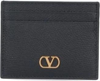 Valentino Garavani Portemonnaie - Vlogo Signature Card Holder Black - Gr. unisize - in Schwarz - für Damen