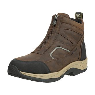 Suedwind Footwear Suedwind Reitstiefeletten Field FZ GripFTX - Unisex Leder-Stiefeletten - Allwetterstiefeletten f&uuml;r Stall & Gel&auml;nde - YKK Front-Zipper, Micro-Dry-Futte