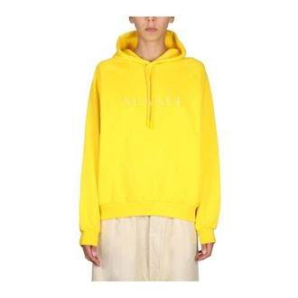 Sunnei Sunnei, Damen, Sweatshirts & Hoodies, Gelb, SGr&ouml;&szlig;e