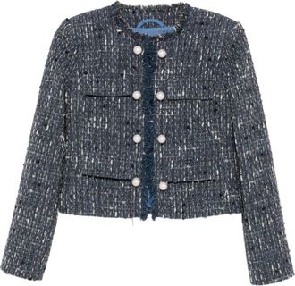 Liu Jo Damen, Jacken, Blau, MGröße