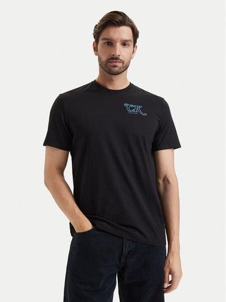 Calvin Klein Jeans T-Shirt LV04RH819G Schwarz Regular Fit