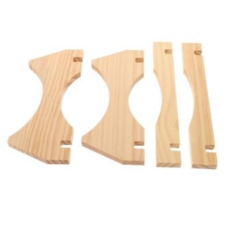 Pretyzoom Eichenholz Fassst&auml;nder Oak Aging Barrel Halter Stabiler Getr&auml;nkehalter f&uuml;r Wasserkrug und Weinbeh&auml;lter K&uuml;chen Tresen Vintage Holzst&auml;nder f&uuml;r Weinfass 