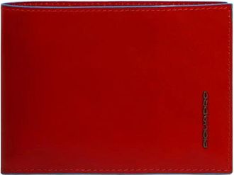 Piquadro Homme, Accessoires, Rouge, Taille: ONE Size Portefeuille avec poche &agrave; monnaie et protection Rfid