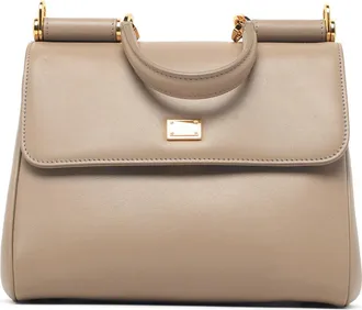 Dolce & Gabbana My Sicily Petit sac Lear beige