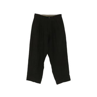 Ziggy Chen Pleated Buttoned Trousers