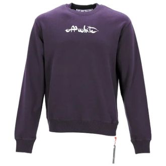 Off-white Baumwolle tops - - Sweatshirts & Hoodies - Damen - Lila - S
